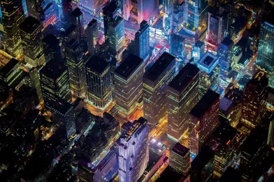 Métropoles vues du ciel - C’est beau une ville la nuit