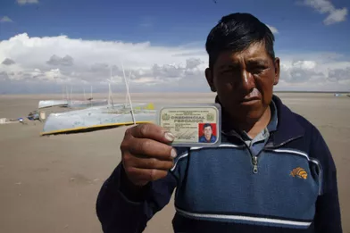 Le deuxième plus grand lac de Bolivie - Le lac Poopo est en train de ...