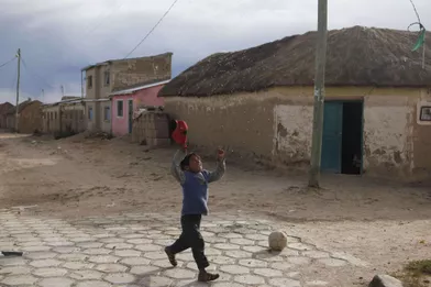 Le deuxième plus grand lac de Bolivie - Le lac Poopo est en train de ...