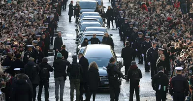 L'hommage à Johnny Hallyday en photos