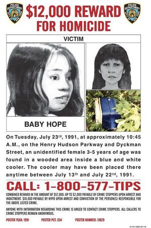 "Baby Hope" s’appelait Anjelica - La fin du mystère