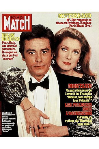 Alain Delon, dans les archives de Match - L’icône a 80 ans