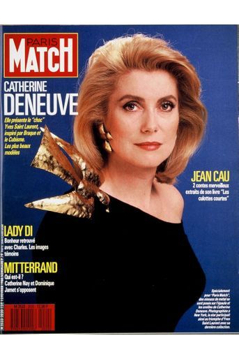 Dans les archives de Match - Deneuve et Saint Laurent, leur belle histoire dans Match