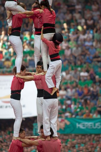 Ce week-end, les pyramides humaines ont dominé Tarragone