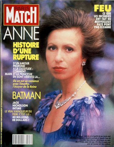 En 1989, la séparation de la princesse Anne et de Mark Phillips