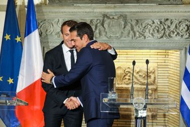 Tsipras et Macron se voient à la pointe d'une nouvelle Europe