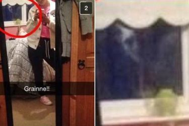 Fantômes sur Snapchat - Photobomb
