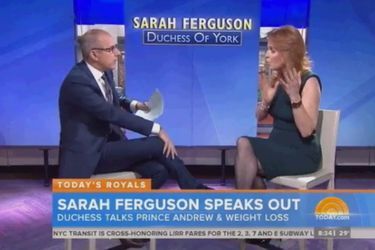 Sarah Ferguson dans "The Today Show" - Elle continue à défendre Andrew