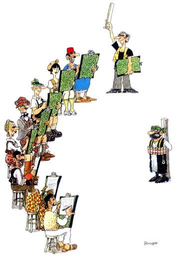 Siné Mensuel dessine pour Charlie Hebdo - Ensemble