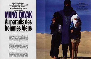 Quand Paris Match rendait hommage à Mano Dayak