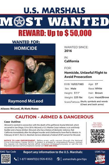 Recherché depuis 6 ans, un ancien marine accusé de meurtre arrêté au ...