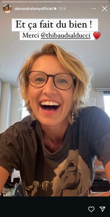 Alexandra Lamy change de tête et adopte une nouvelle coupe courte pour l’été