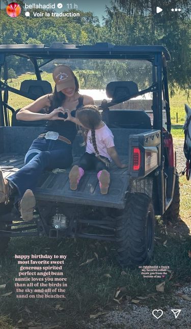 Gigi Hadid et Zayn Malik fêtent les 4 ans de leur fille, Bella tante ...