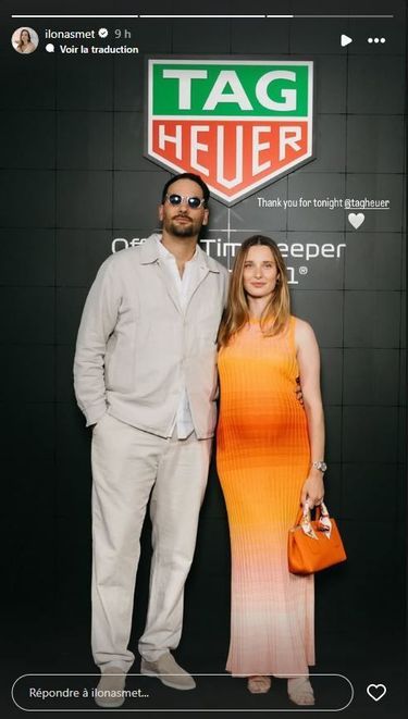 Ilona Smet enceinte : de soirée à Monaco, elle laisse voir son ventre arrondi