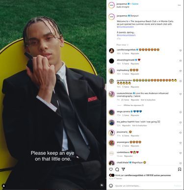 Albert de Monaco : son fils Alexandre joue les mannequins pour Jacquemus