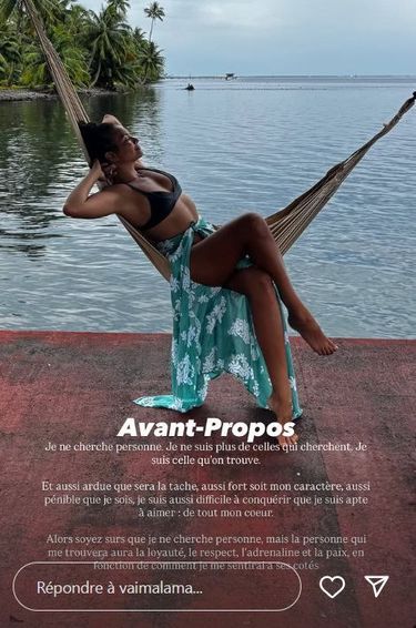 7 mois après sa séparation, Vaimalama Chaves se confie sur son célibat