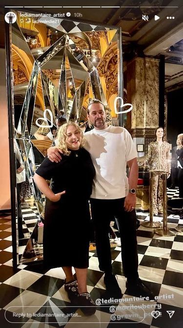 Rare sortie de couple pour Marilou Berry et Le Diamantaire, à l’honneur ...
