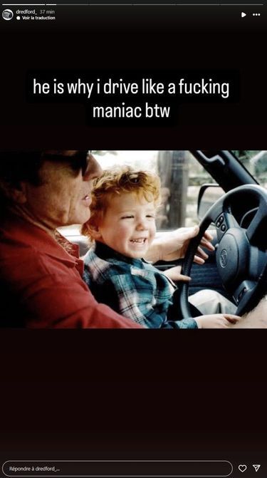 Les mots de Dylan à son papy Robert Redford : « C’était le meilleur ...