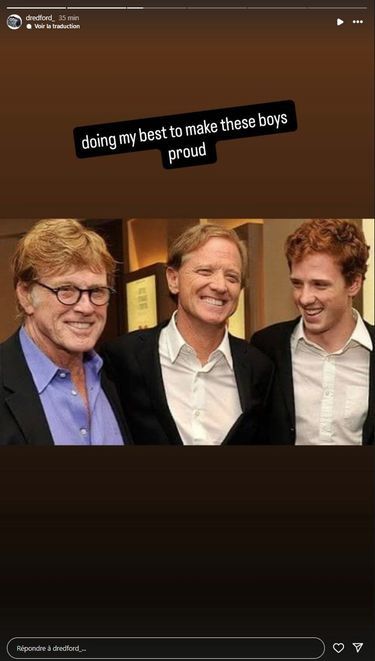 Les mots de Dylan à son papy Robert Redford : « C’était le meilleur ...