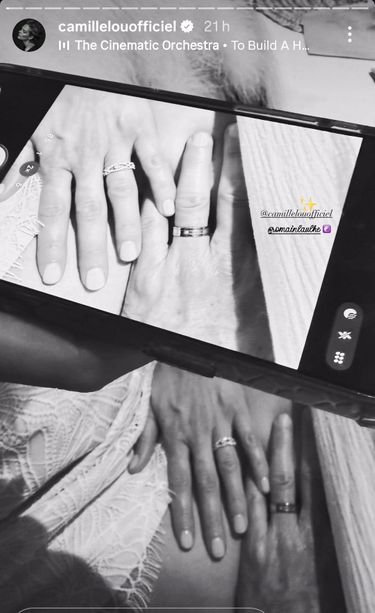 Camille Lou s'est mariée : des planches de surf, des bulles et Romain ...