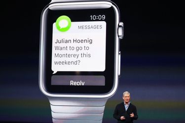 En images - Tim Cook donne des détails sur l'Apple Watch