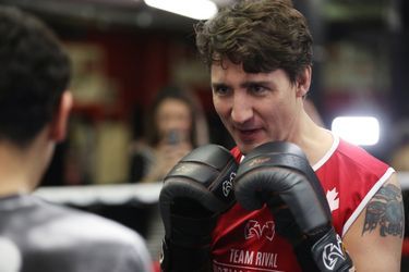 Justin Trudeau monte sur le ring à New York