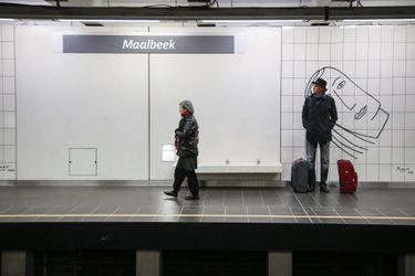 Bruxelles: la station de métro Maelbeek a rouvert
