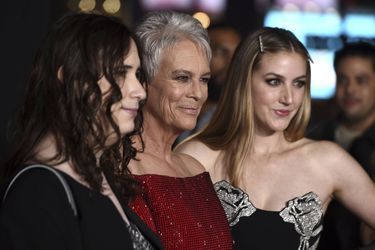 Jamie Lee Curtis aux côtés de ses filles à l'avant-première d'«Halloween Ends»