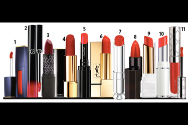 Les rouges fouettent les sangs - Beauté