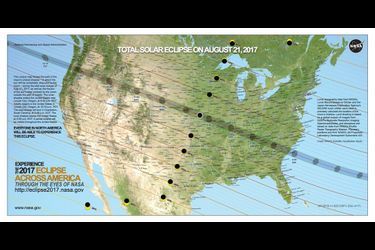 L'éclipse solaire totale émerveille les Etats-Unis