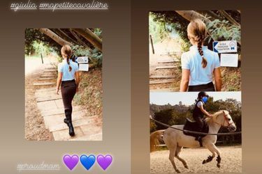 Nicolas Sarkozy et Carla Bruni : leur fille Giulia s'essaie à l ...