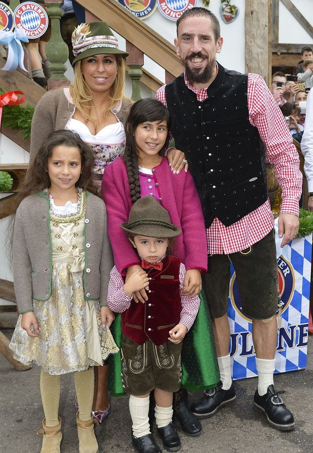 Franck Ribéry, papa pour la cinquième fois à 35 ans