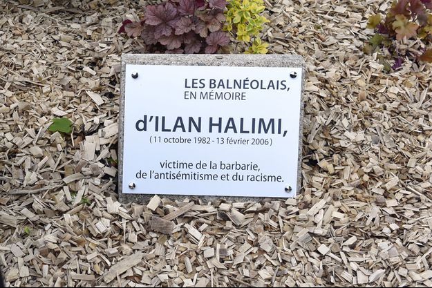 La stèle en mémoire d'Ilan Halimi une nouvelle fois profanée