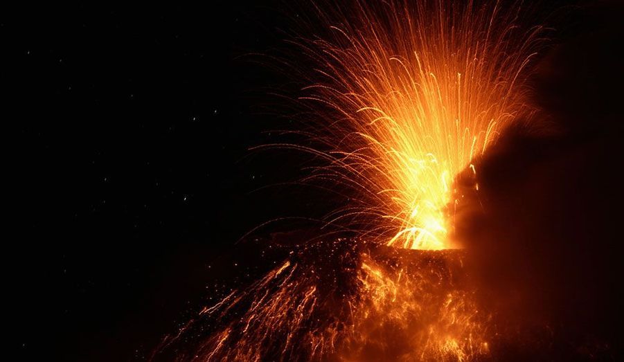 La colère rouge du volcan Tungurahua