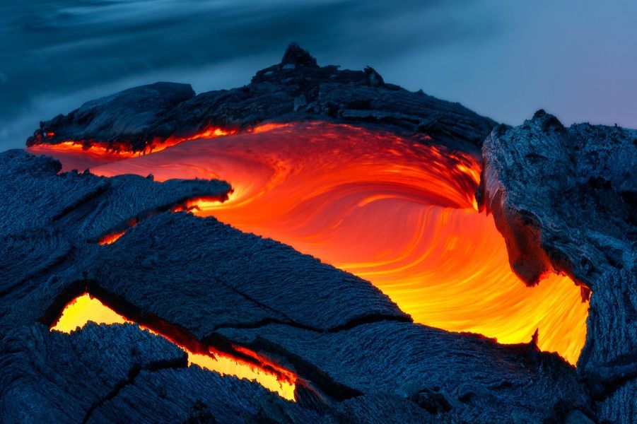 Le spectacle saisissant du volcan Kilauea