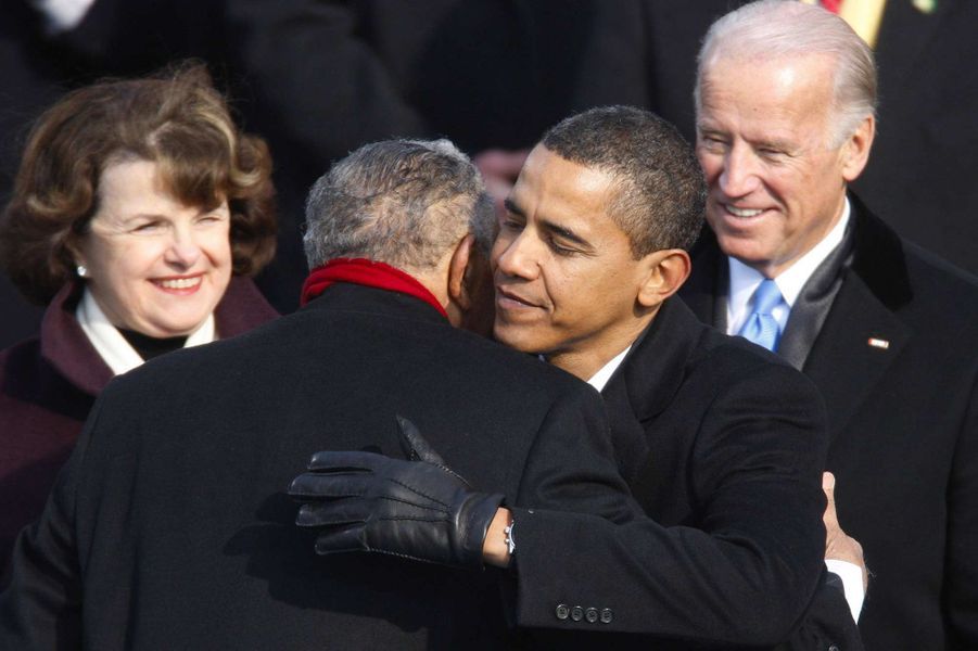 Barack Obama et Joe Biden : 12 ans après leur première investiture, une ...