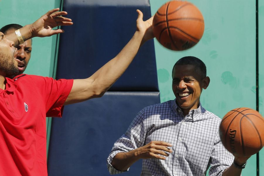 Barack Obama, un président sportif