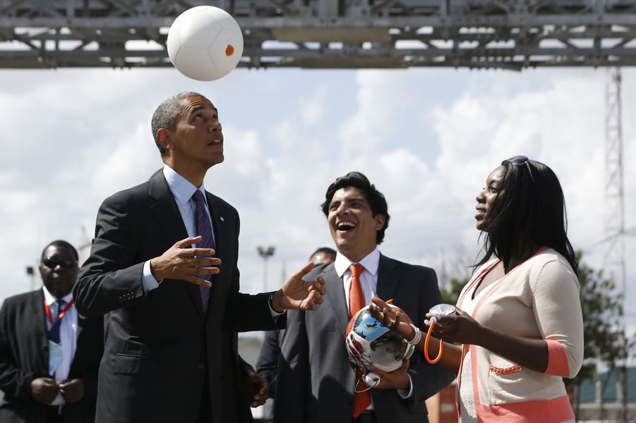 Barack Obama, un président sportif