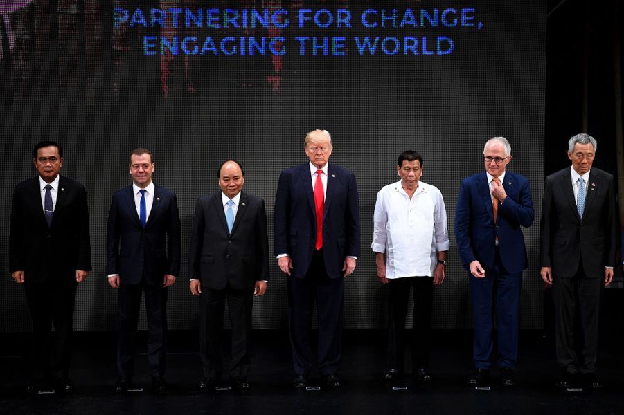 Donald Trump et Rodrigo Duterte, nouvelle amitié à Manille