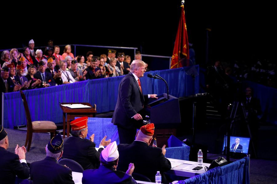 Donald Trump retrouve ses supporters à Reno