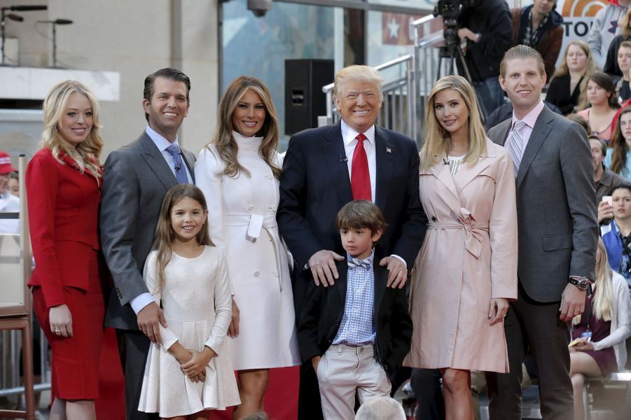 Donald Trump, une famille en images