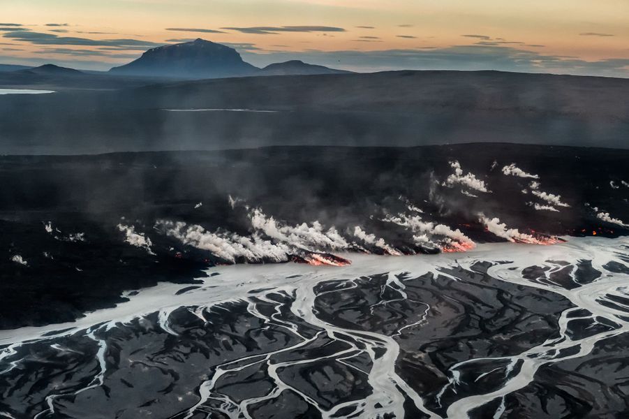 En images - La colère du Bardarbunga