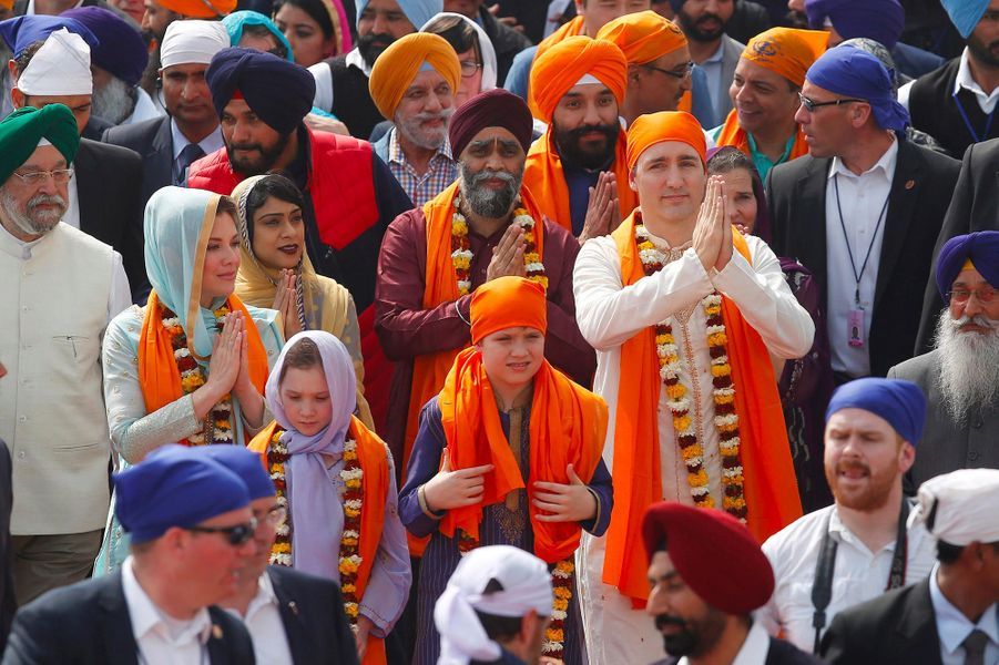 En Inde, les Trudeau en font-ils trop