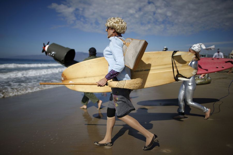 Halloween en Californie - Les rois de la glisse se déguisent