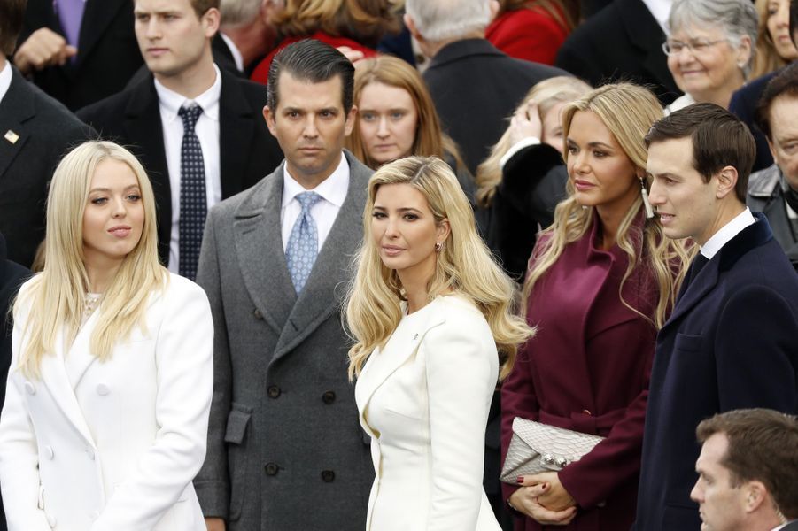 Investiture de Donald Trump : sa famille au grand complet derrière lui