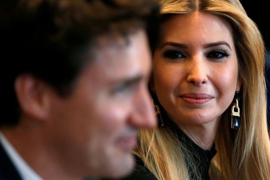 Ivanka Trump et Justin Trudeau se retrouvent à Broadway