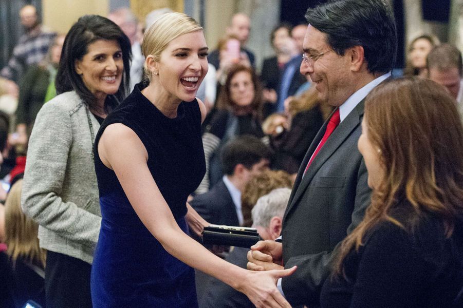 Ivanka Trump et Justin Trudeau se retrouvent à Broadway