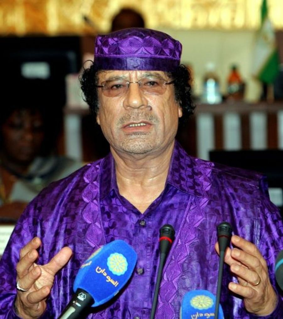 Kadhafi. 42 ans d'extravagance et de looks vestimentaires