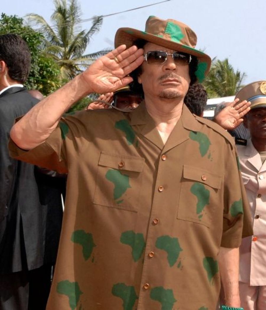 Kadhafi. 42 ans d'extravagance et de looks vestimentaires