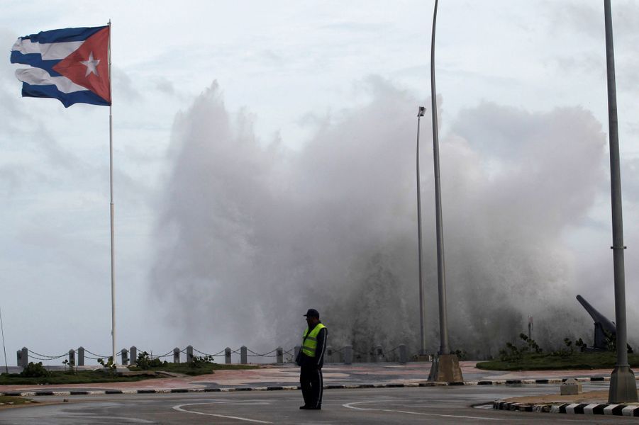 L'ouragan Irma fait des dégâts à Cuba